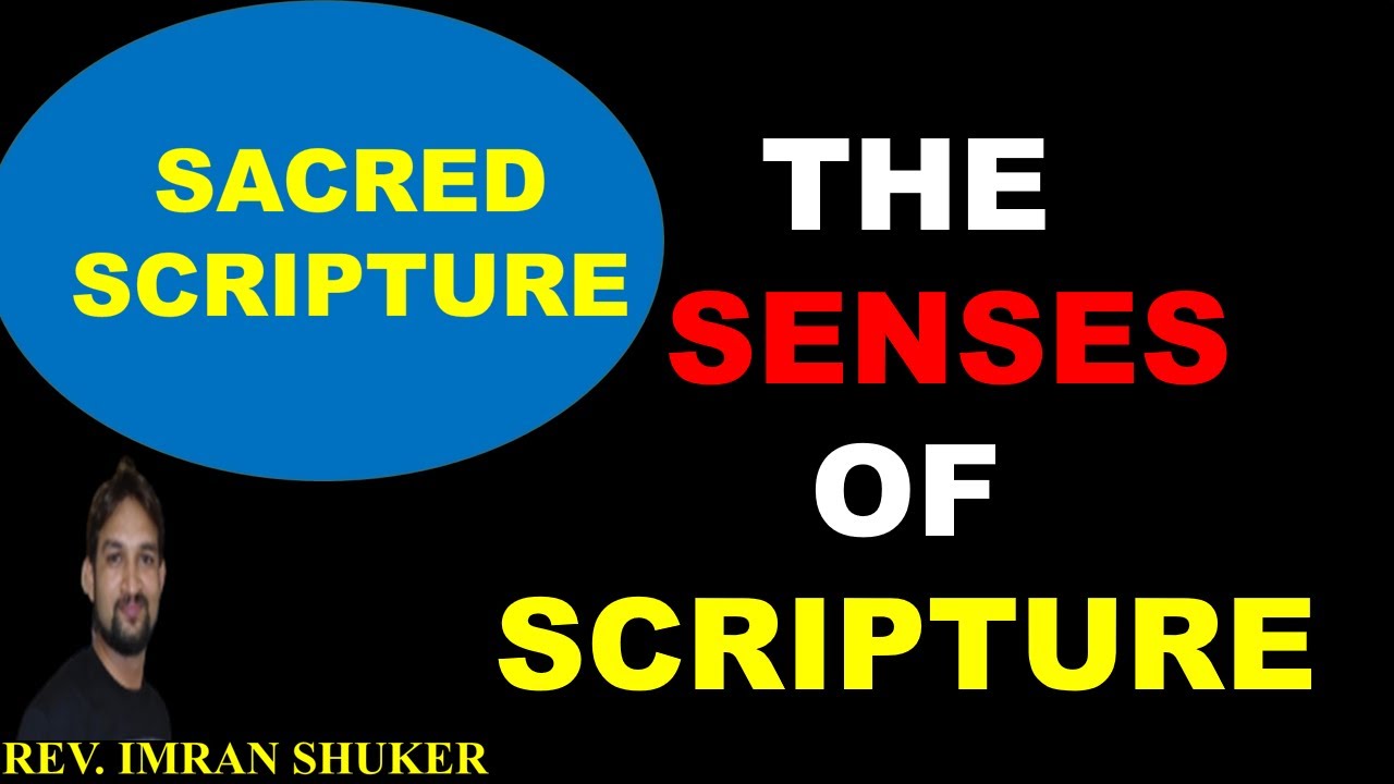 The Four Senses of Scripture || @Imran Shuker - YouTube