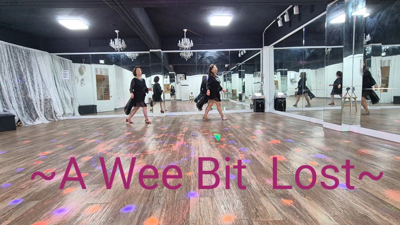 A Wee Bit Lost Line Dance - YouTube