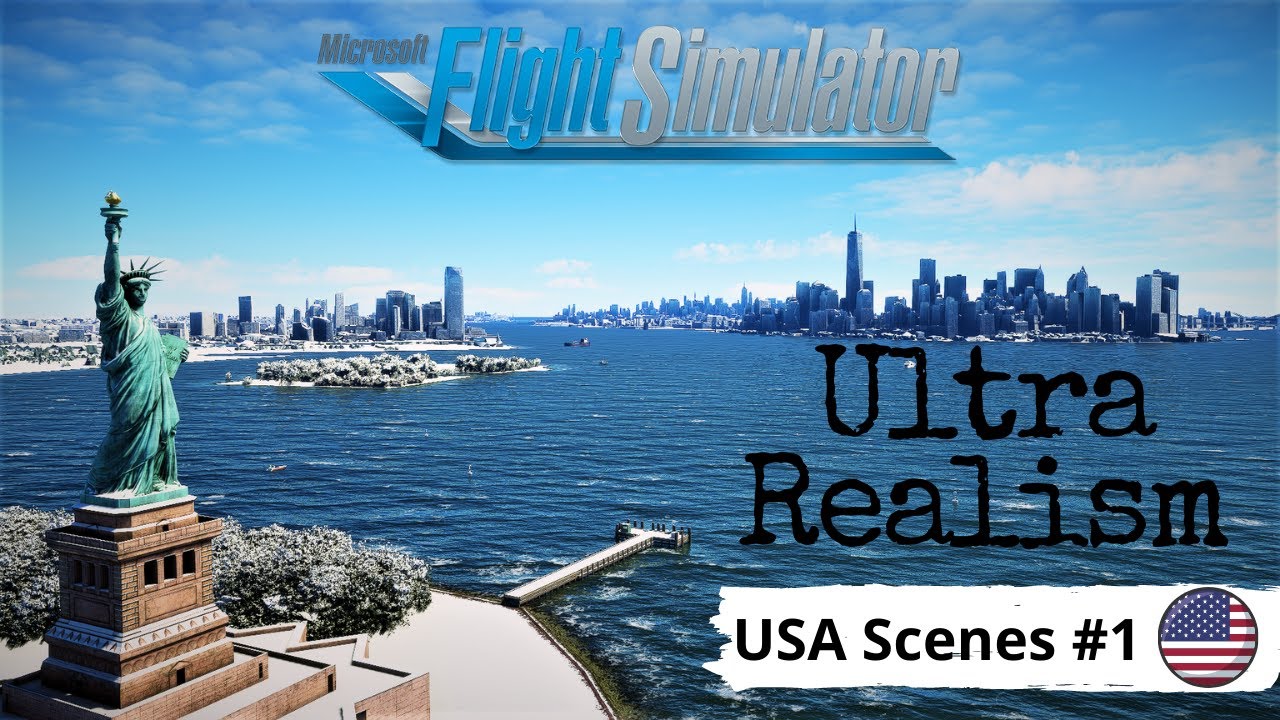 Microsoft Flight Simulator 2020 | USA Ultra Realistic Visuals | Ultra ...