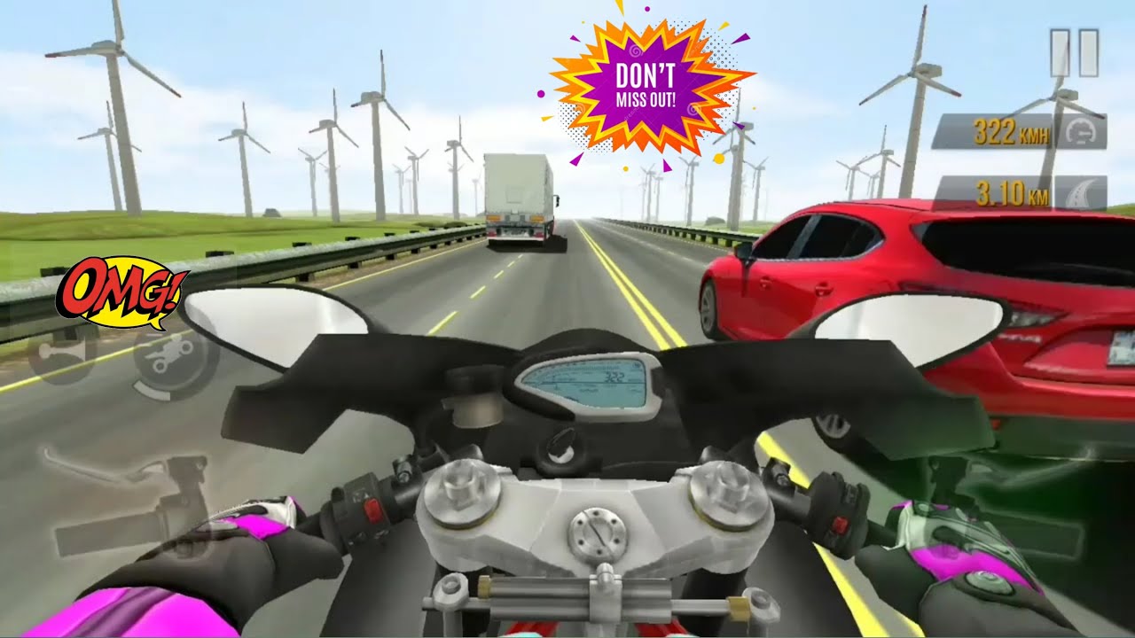 Full Fastest Driving Motorbike in Traffic Rider ~ Gameplay Walkthrough ...