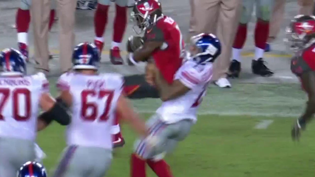 Odell Beckham Jr.'s WWE-Style Body Slam After Alterraun Verner INT ...