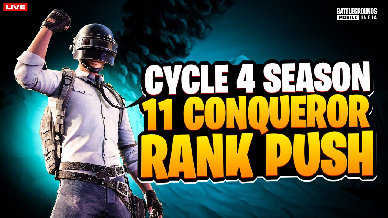 CONQUEROR RANK PUSH IN BGMI DAY 2🧡 - YouTube