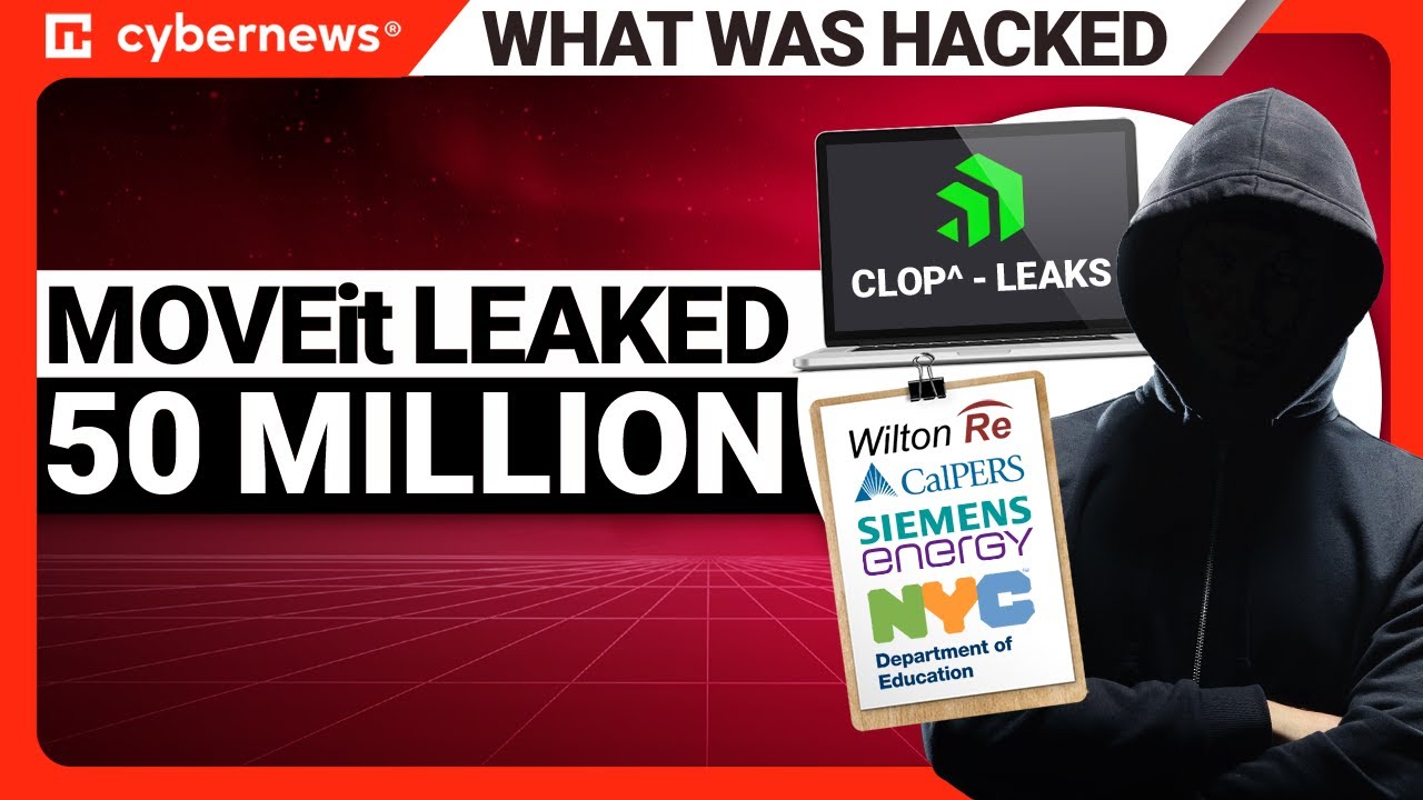 MOVEit Hack Keeps Destroying Everything | cybernews.com - YouTube