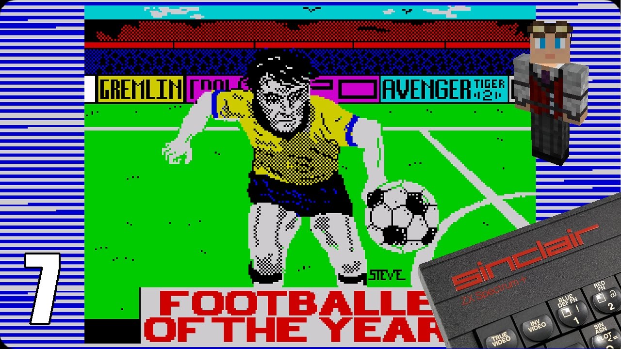 ZX Spectrum Classics #7 - Footballer of the Year (1986) - YouTube