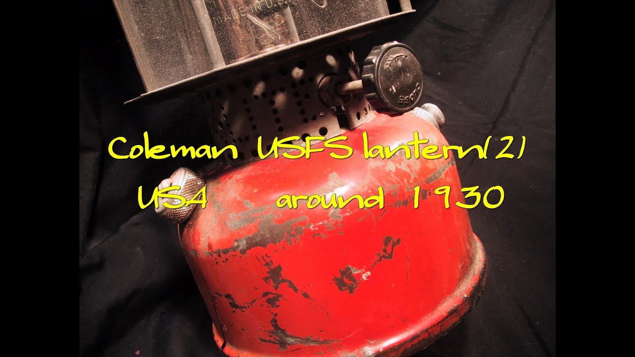 Coleman USFS lantern USA 【Coleman Lantern Collection/restoration ...
