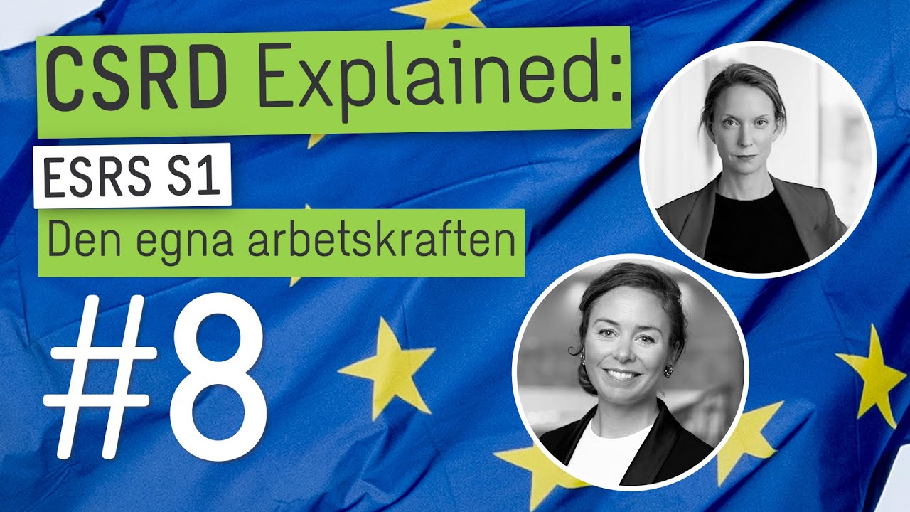 ESRS S1 – Den egna arbetskraften - YouTube