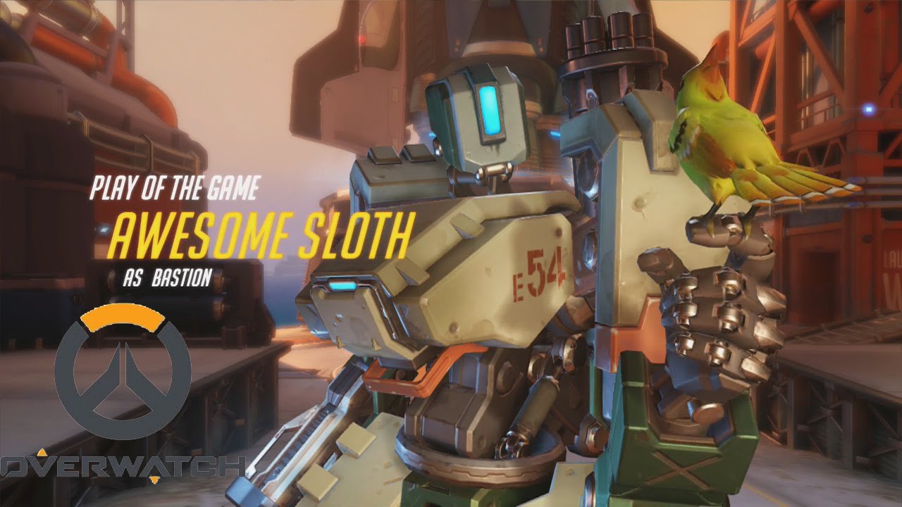 Bastion and his Bird - Overwatch - YouTube