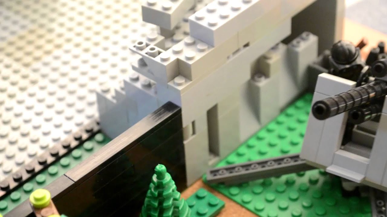 lego ww2 german town moc - YouTube