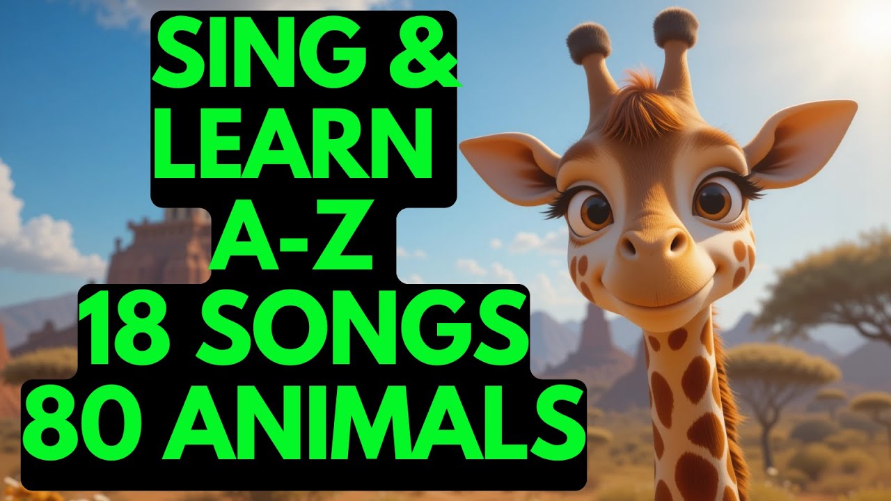 Letters A-Z Songs |🎶 Sing & Learn the Alphabet ABC Song with 18 Songs ...