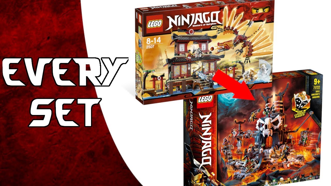 Lego Ninjago Sets - Every Ninjago Set (2011 - 2020) - YouTube