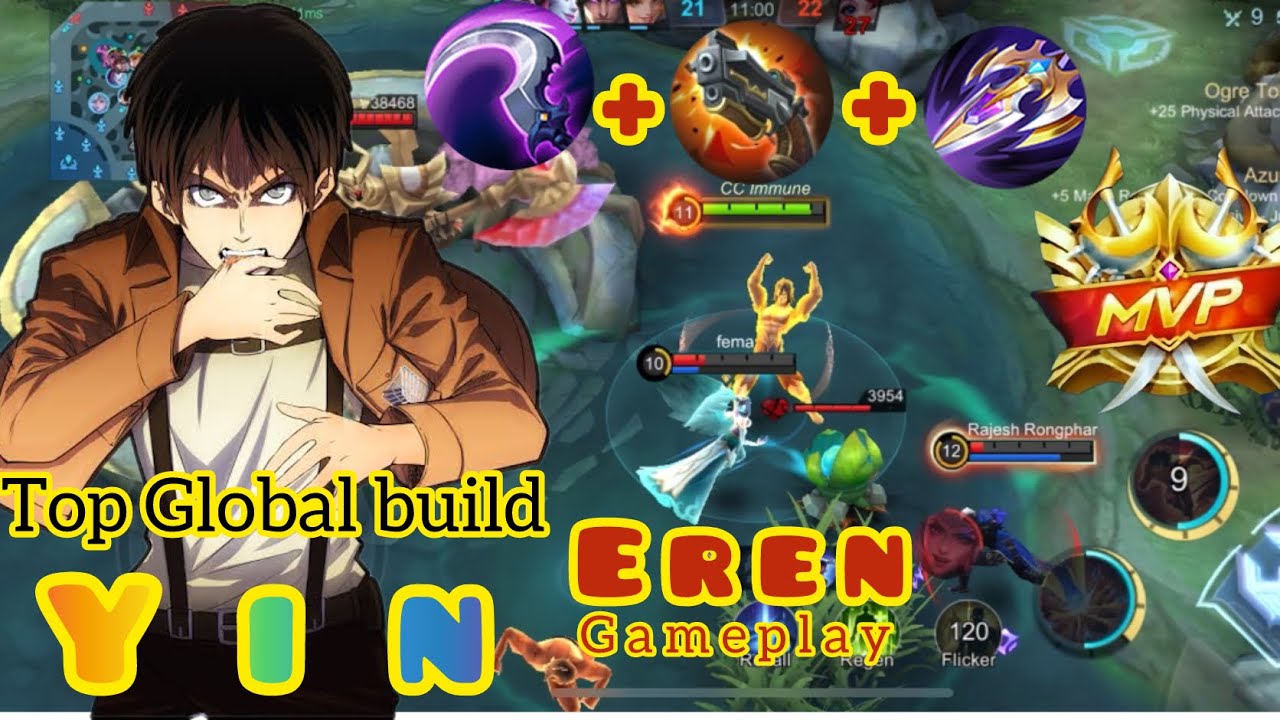 Supreme 1 Yin!! [ Build Yin Top 1 Global 2024 ] Yin Gameplay😍 # ...
