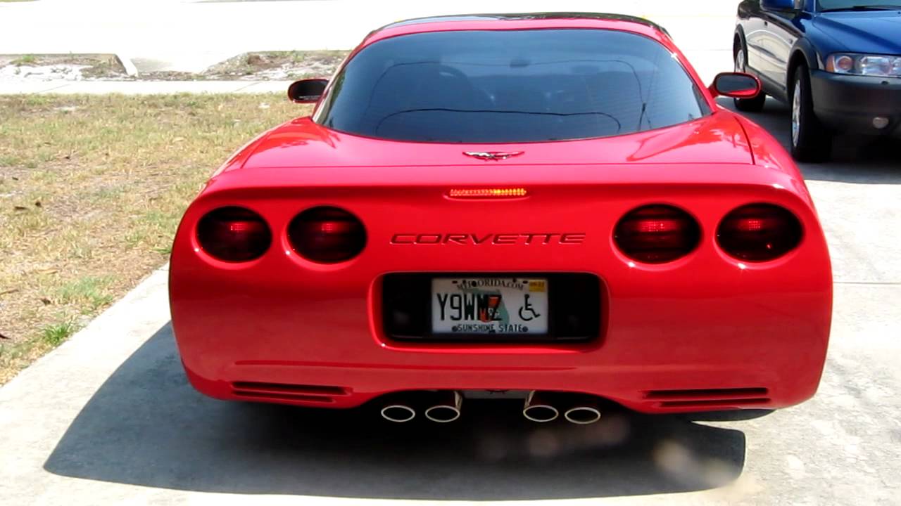 c5 corvette flashing third brake light 1 - YouTube