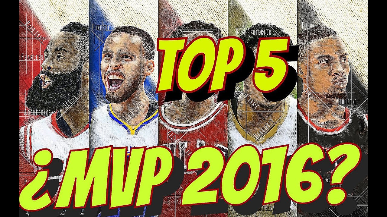 TOP 5 - MVP DE LA NBA 2015/2016 - YouTube