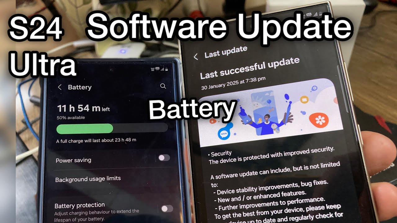 Samsung Galaxy S24 Ultra Software Update Battery Camera 8k Latest ...