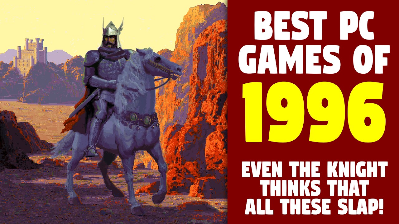 The Most ICONIC PC Games of 1996 - YouTube