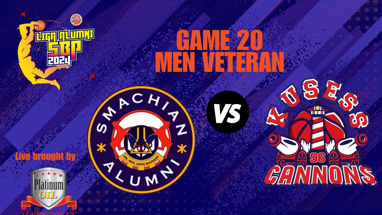 LIGA ALUMNI SBP | GAME 22 | SMACH VINTAGE vs KUSESS CANNONS V | 1.30PM ...