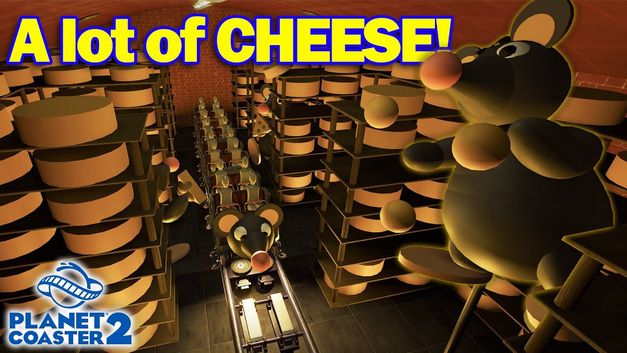 The Mice are stealing the Cheese! ¦ Planet Coaster 2, Sandbox #8 - YouTube