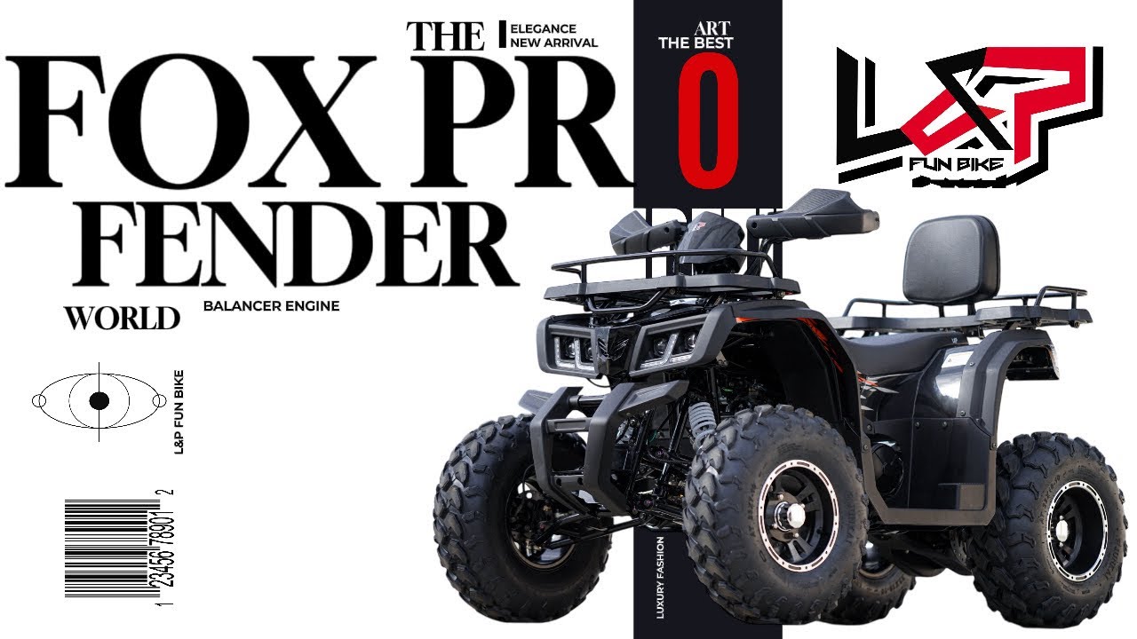 รุ่นใหม่ เอทีวี FOX PRO FENDER 210 2025 รีวิวรายละเอียด ทั้งคัน - YouTube