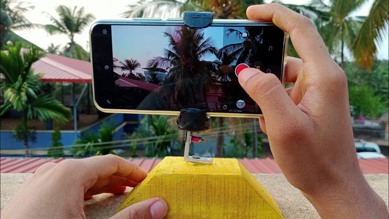 How to make mobile mount || adjustable mobile stand - YouTube