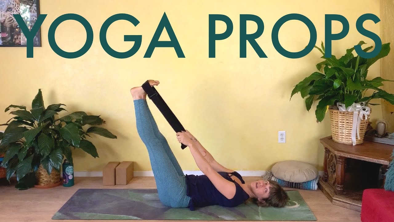 50-Minute Live Yoga Class | Flow with Yoga Props and Jen Hilman - YouTube