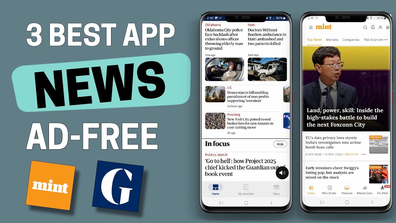 3 Best FREE NEWS Apps for Android - YouTube