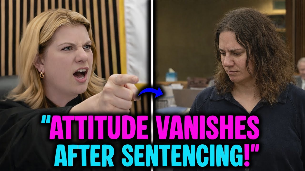 Defiant Woman LOSES IT After Judge Delivers Sentence — Courtroom Left ...
