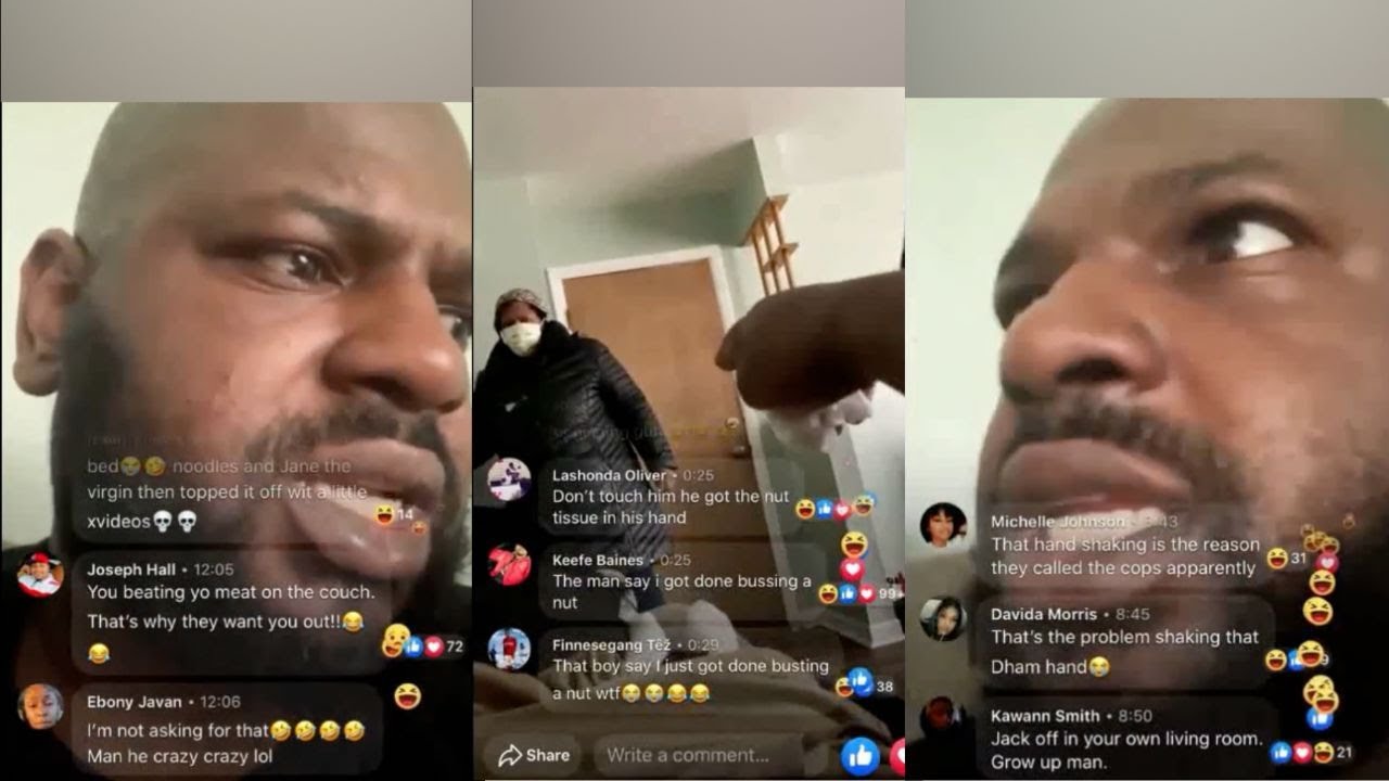 Mom calls police on son for allegedly jacking off and he goes live on ...