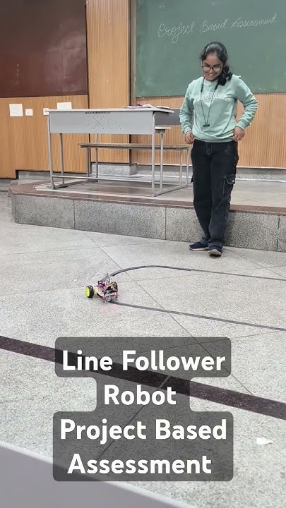 Line Follower Robot || Project Based Assessment || Let's Think ...