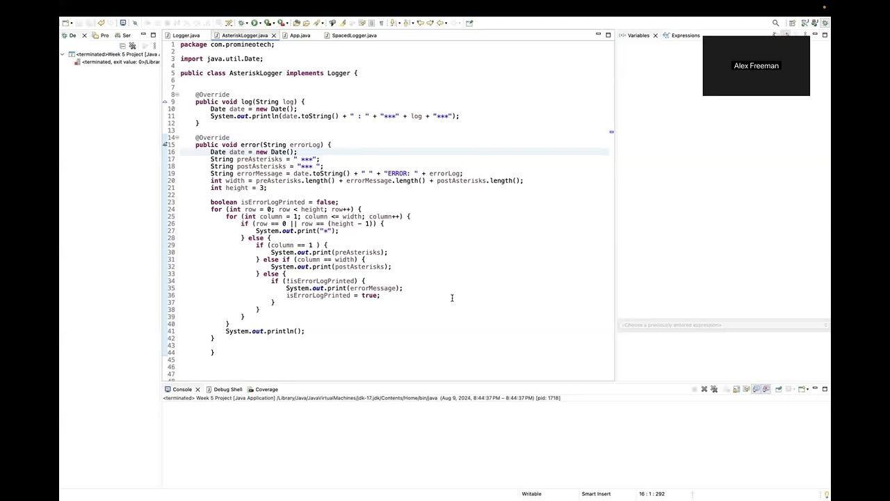 Week 5 Java Project - YouTube