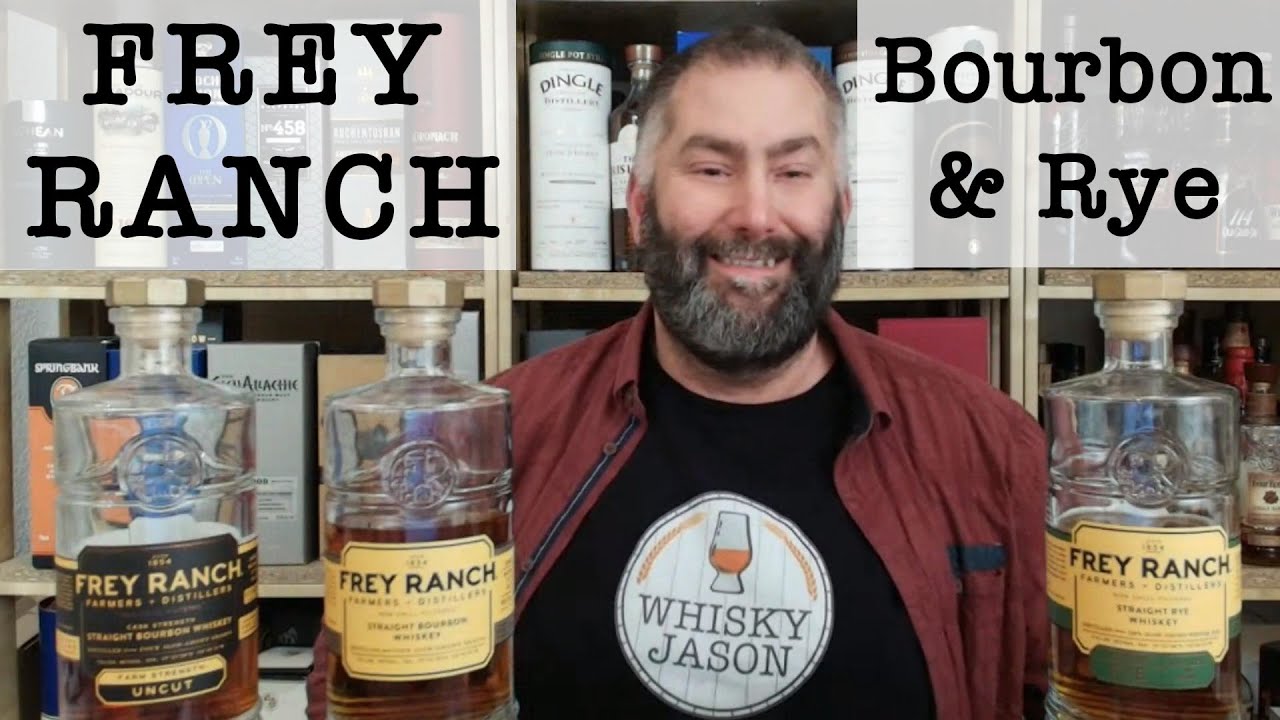 Frey Ranch Four Grain & Farm Strength Uncut Bourbon plus Frey Ranch ...