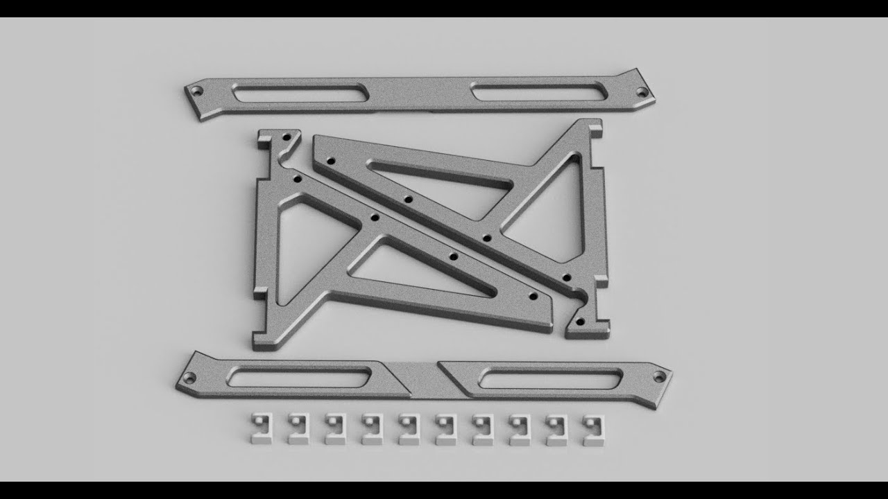 ALUMINUM KEEB STAND - YouTube