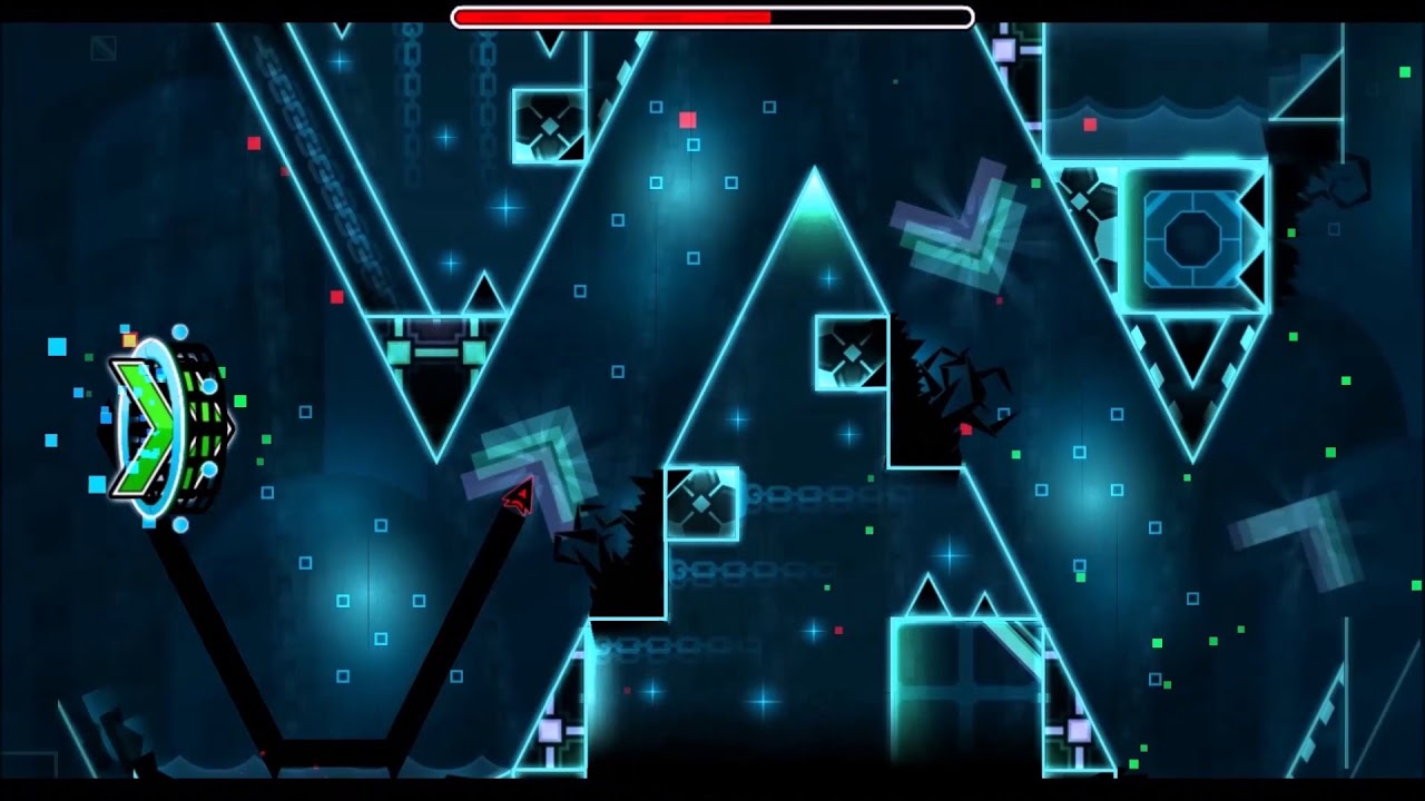 Geometry Dash GeoBound Ice Gauntlet - YouTube