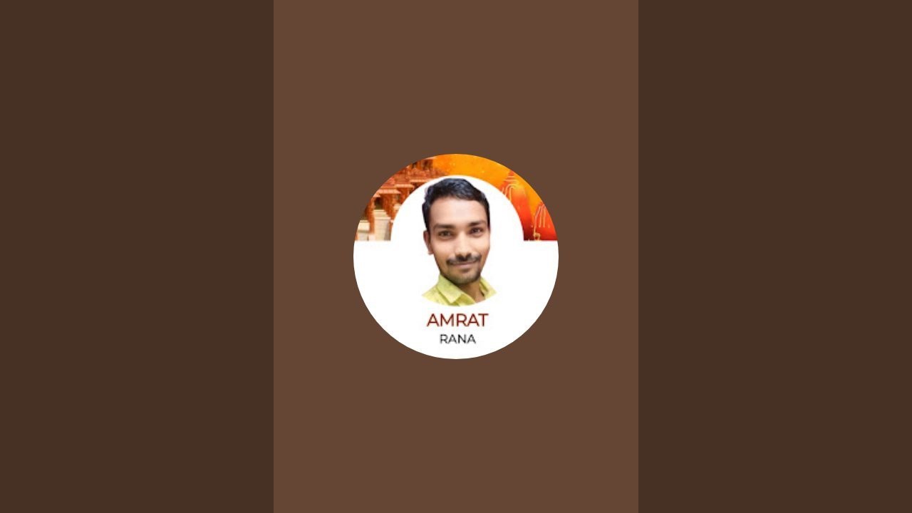 AMRIT-RANA लाइव है! - YouTube