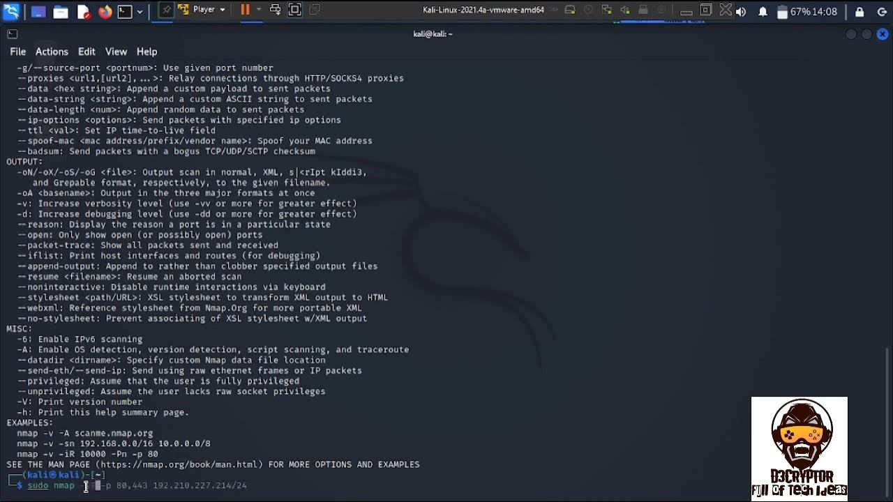 NMAP TUTORIAL TO FIND NETWORK VULNERABILITIES - YouTube