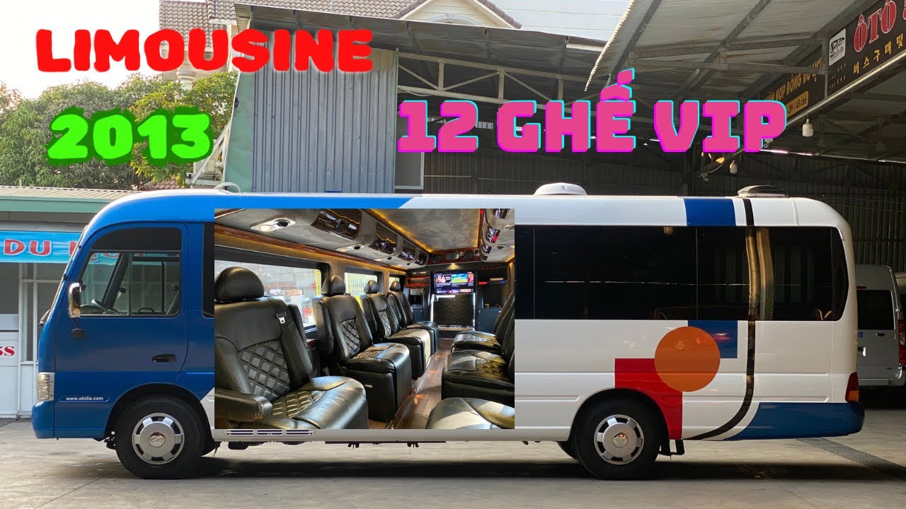COUNTY VIP LIMOUSINE 12 GHẾ TRACOMECO I LH ÔTÔ 5S : 0912.160.160 - YouTube