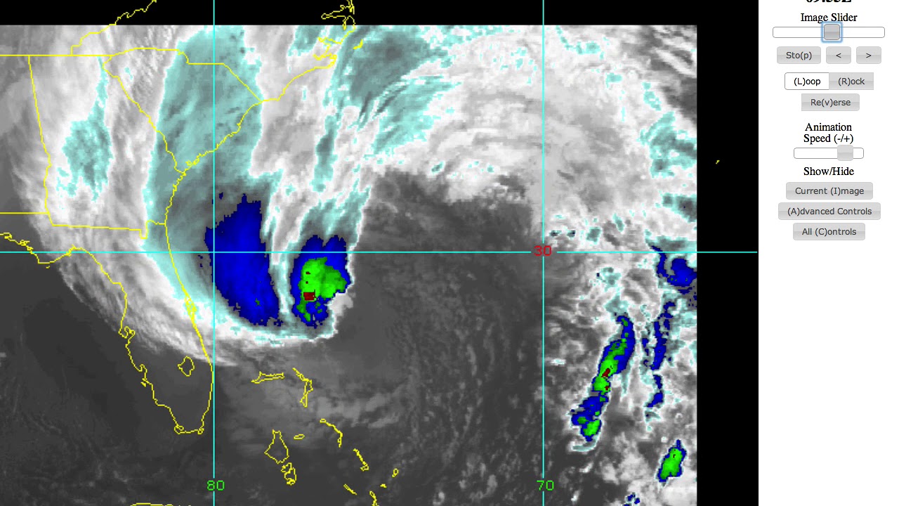 Satellite video of Hurricane Sandy - YouTube
