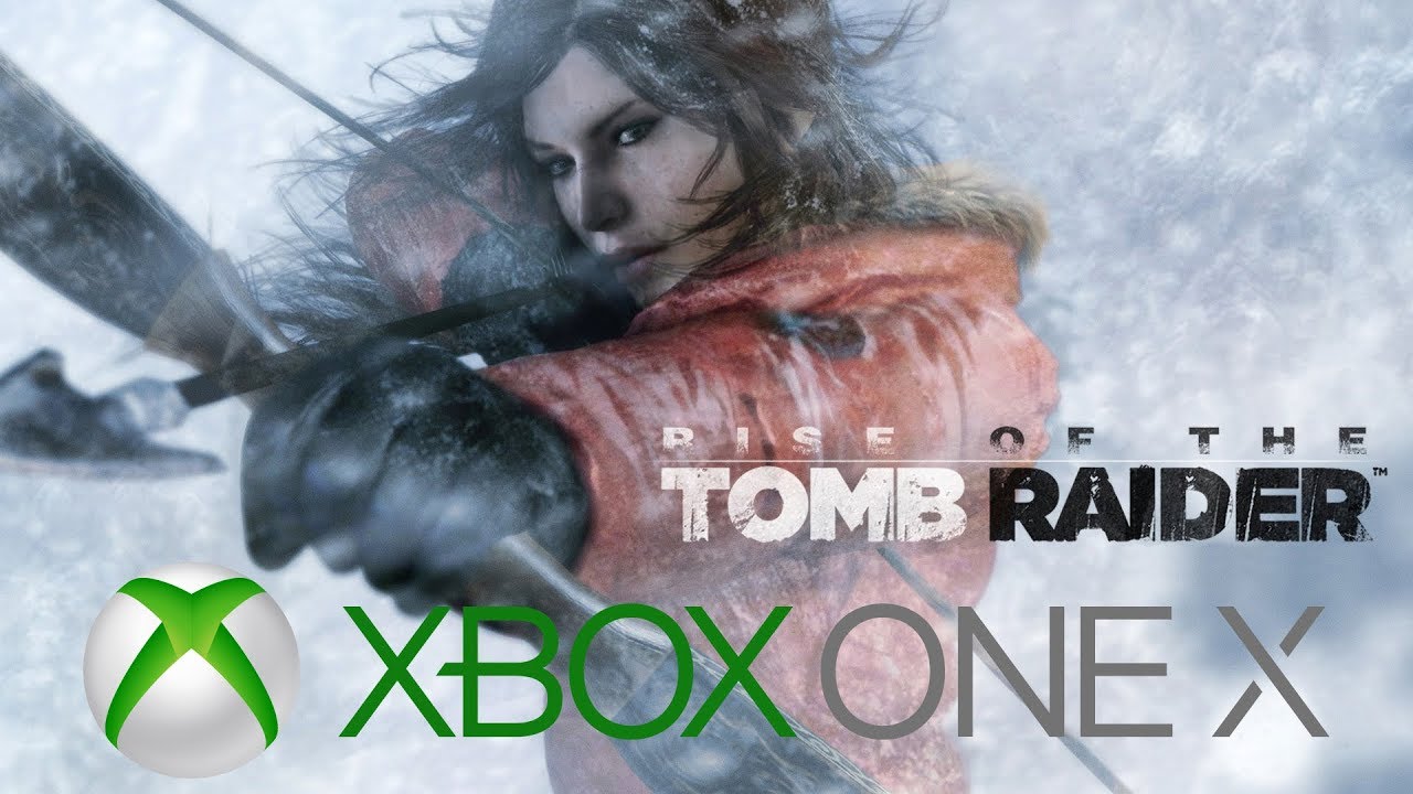 RISE OF THE TOMB RAIDER Xbox One X Gameplay 4K & Mini Mode Comparison ...