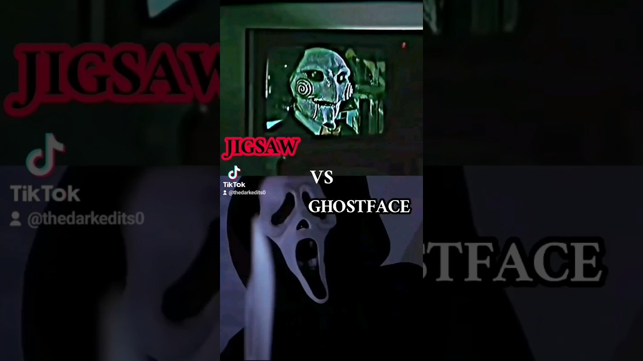 JIGSAW VS GHOSTFACE #jigsaw #sawx #johnkramer #scream - YouTube