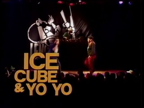 Ice Cube & Yo Yo - It's a Man's World (live rotterdam 1991, from dutch tv)