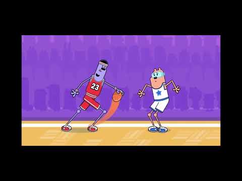 Wow wow Wubzey hoop dreams moment WUBBZY AND JAM JAM WIN THE GAME - YouTube