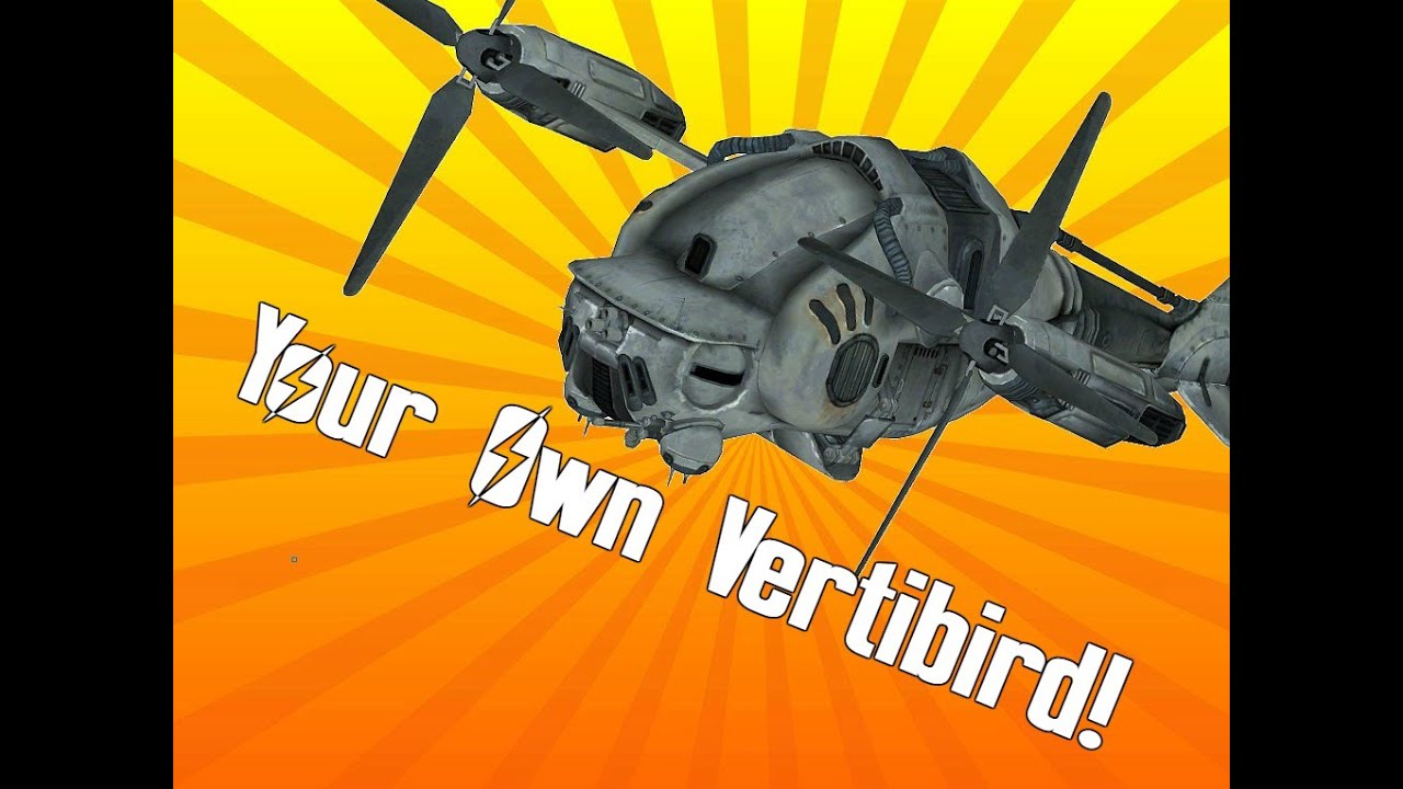 Fallout 4 Mod: Whirly The Drone! - YouTube