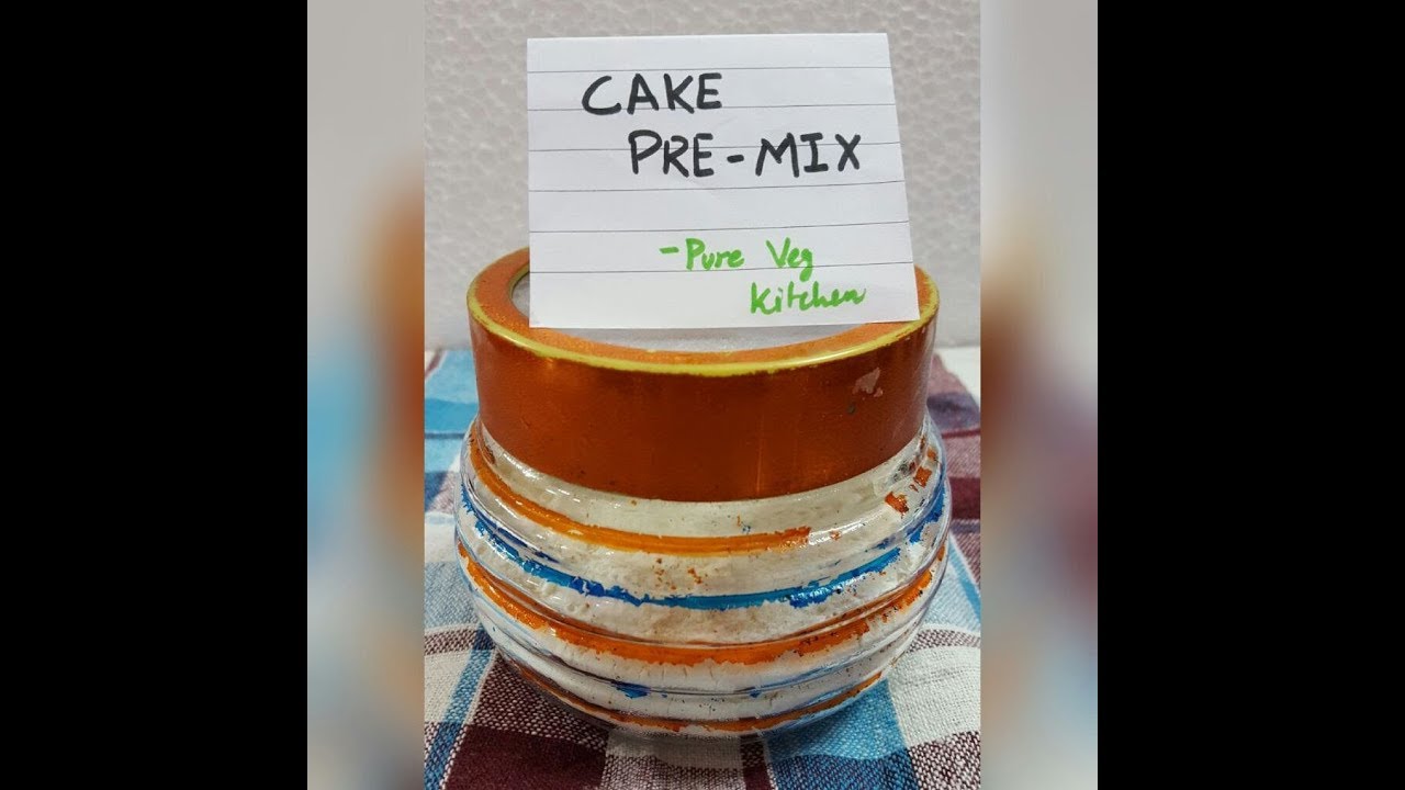 Cake Pre-mix | Vanilla cake premix | Just add liquids! - YouTube