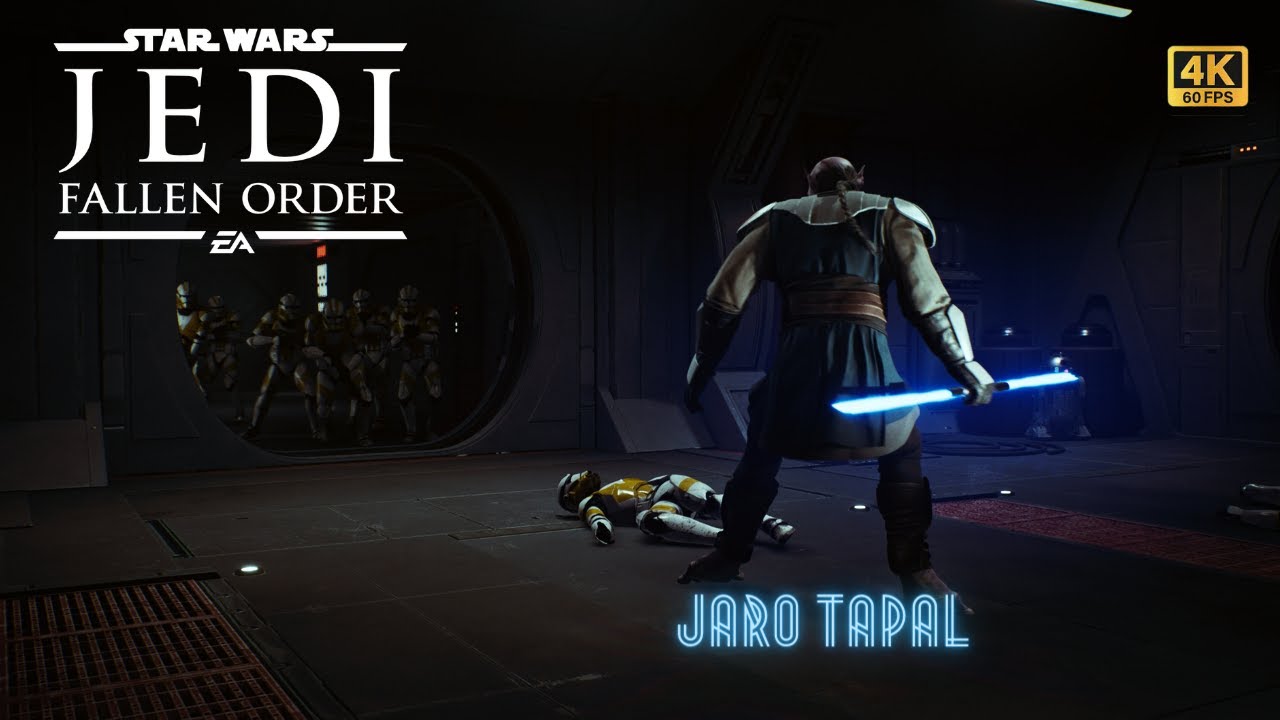 The Death of Jaro Tapal - Star Wars JEDI: Fallen Order 2019 [4K60 ...