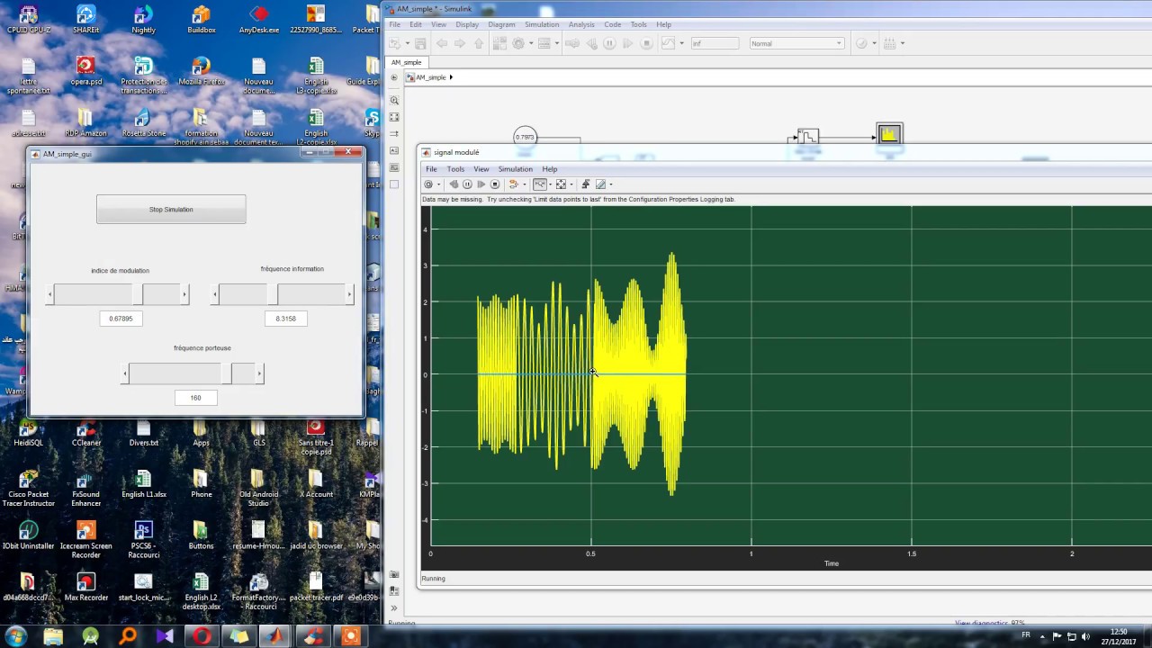 Commande d'un projet Simulink avec GUI - YouTube