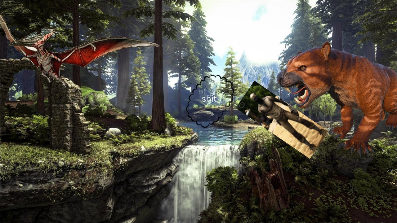 Damn Oversized Cats!!!! Ark Survival Evolved: The Island Gameplay ep.17 ...