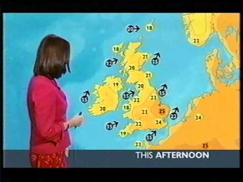 BBC Weather 22nd July 2003 - YouTube