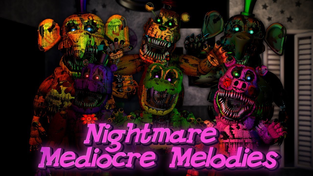 Ultimate Custom Night - Nightmare Mediocre Melodies (Mod) - YouTube