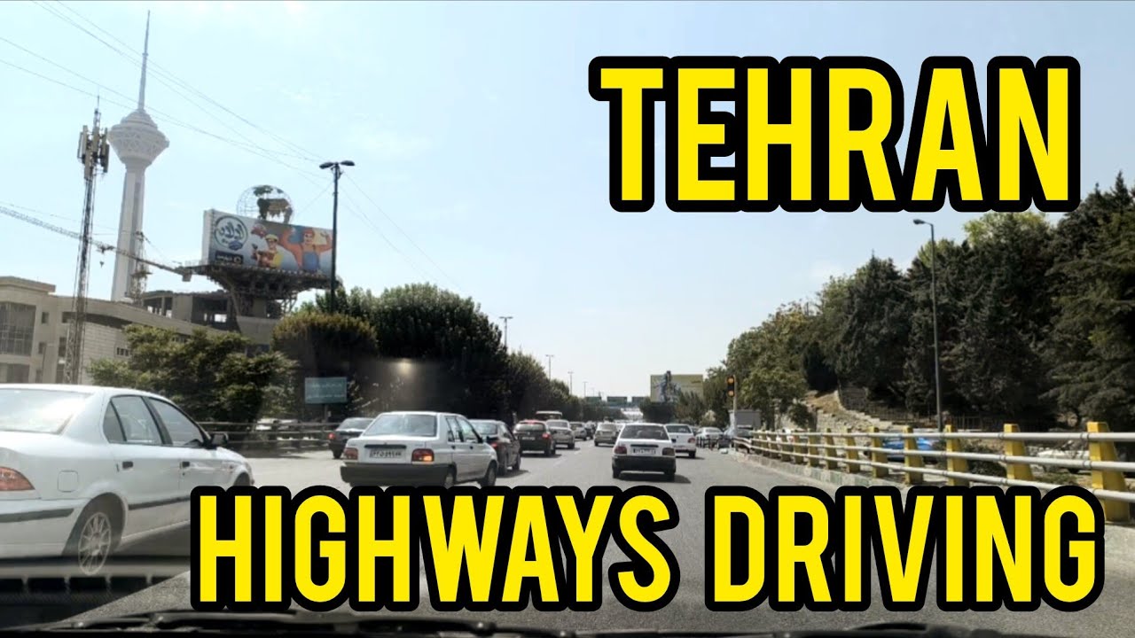 "Experience the Thrill: in Tehran highways | Tehran's Road Challenge 🚗 ...