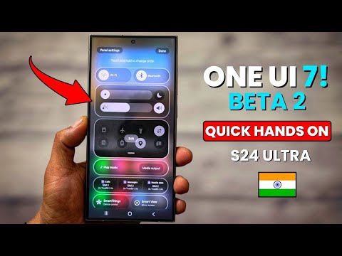 One Ui 7 Beta 2 Hands On Samsung S24 Ultra 🇮🇳 | S23 Fe One Ui 7 Update ...