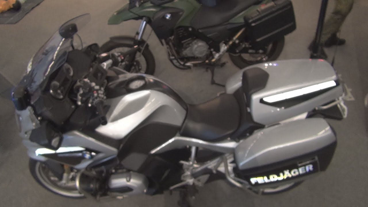 BMW Motorrad R 1200 RT Bundeswehr Exterior and Interior - YouTube
